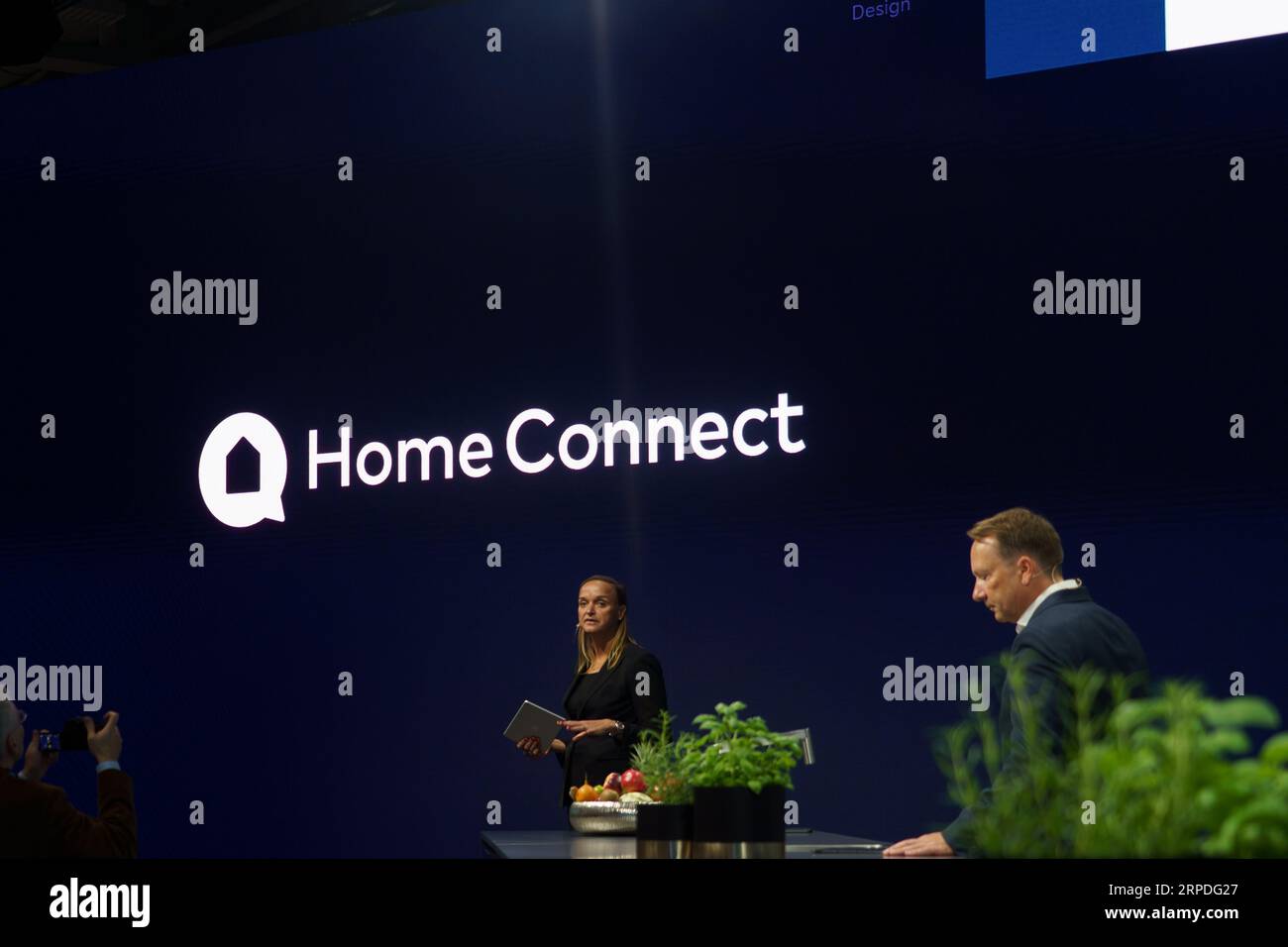 Siemens Press conference during Media Days at IFA Berlin Stock Photo ...