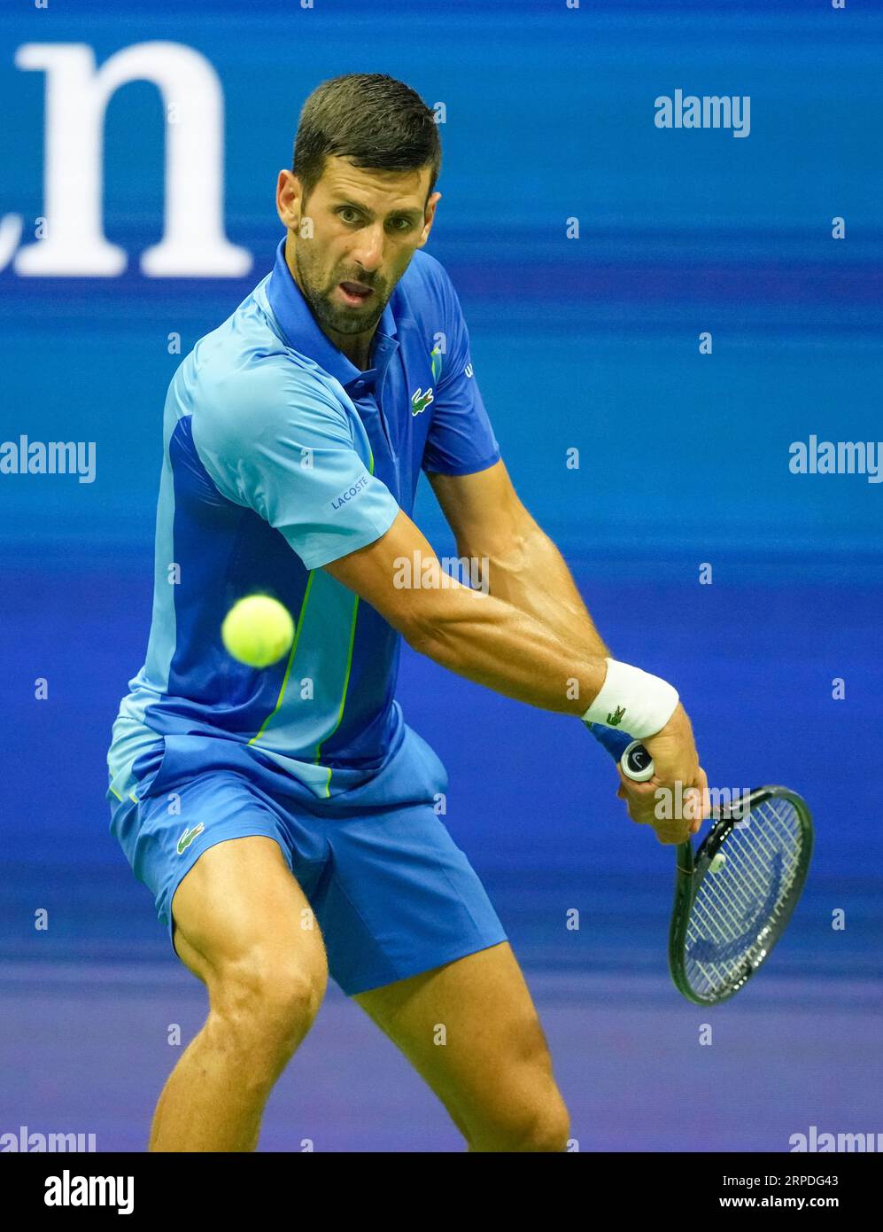 September 3, 2023: Novak Djokovic (SRB) defeated Borna Gojo (CRO) 6-2 ...