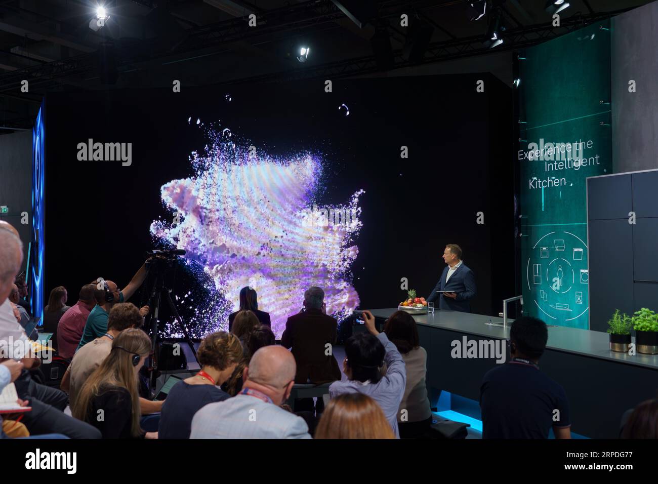 Siemens Press conference during Media Days at IFA Berlin Stock Photo ...