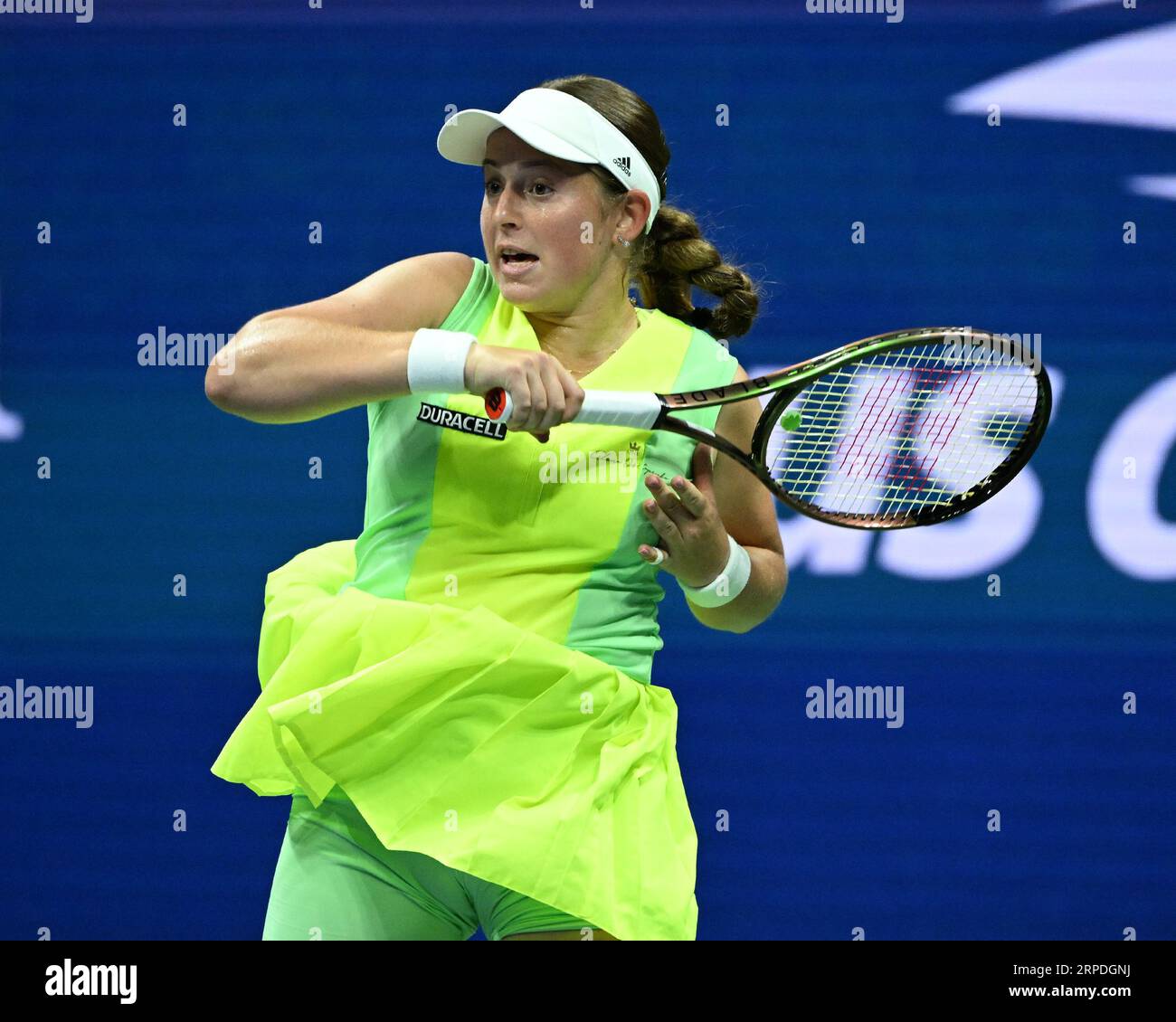 Jelena ostapenko vs iga swiatek hi-res stock photography and images - Alamy