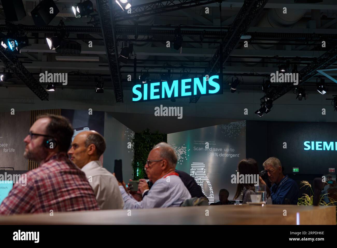 Siemens Press conference during Media Days at IFA Berlin Stock Photo ...