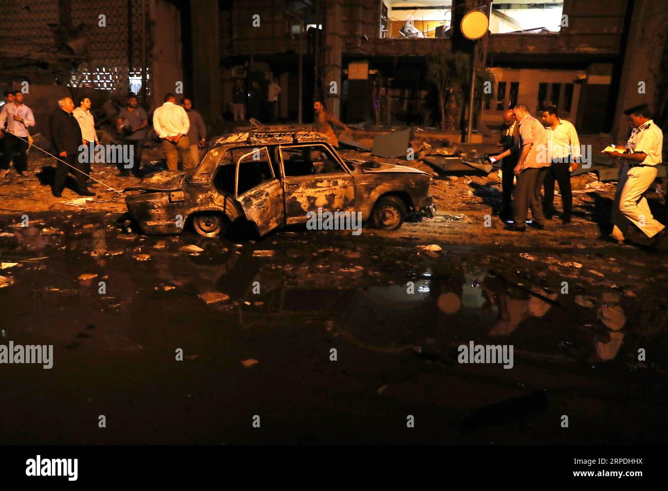 Egypt cairo crash explosion hi-res stock photography and images - Alamy