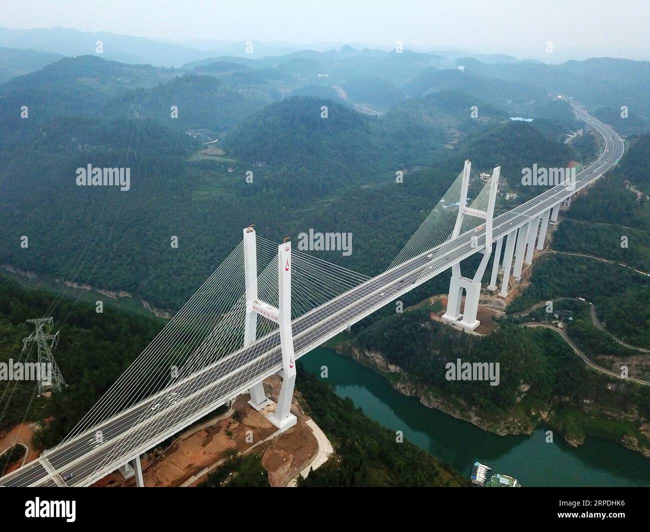 (190805) -- BEIJING, Aug. 5, 2019 -- Aerial photo taken on Oct 6, 2018 ...