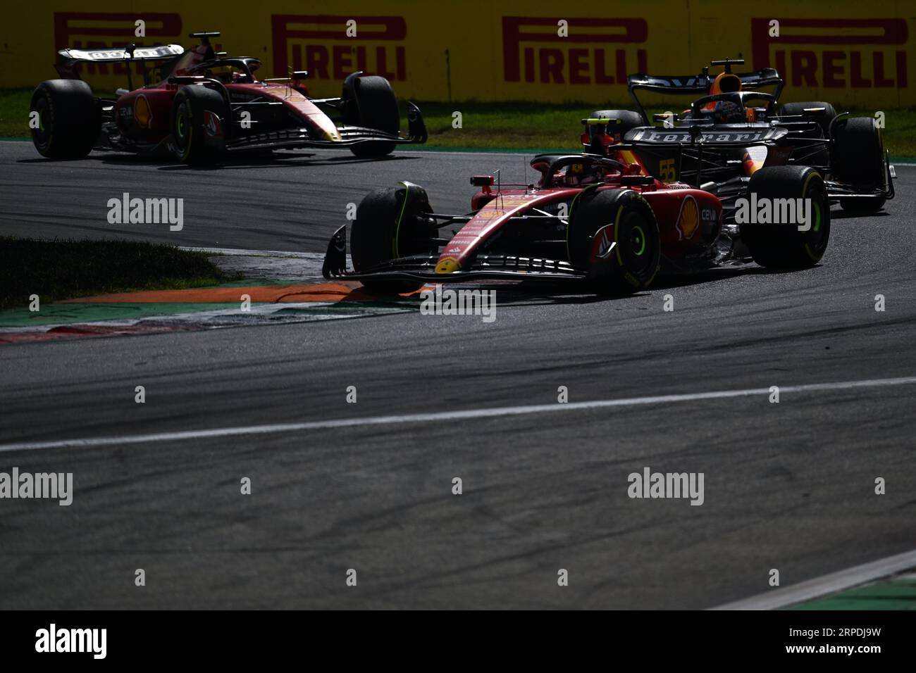 Monza, Mezzolombardo, Italy. 3rd Sep, 2023. Spanish driver Carlos Sainz ...