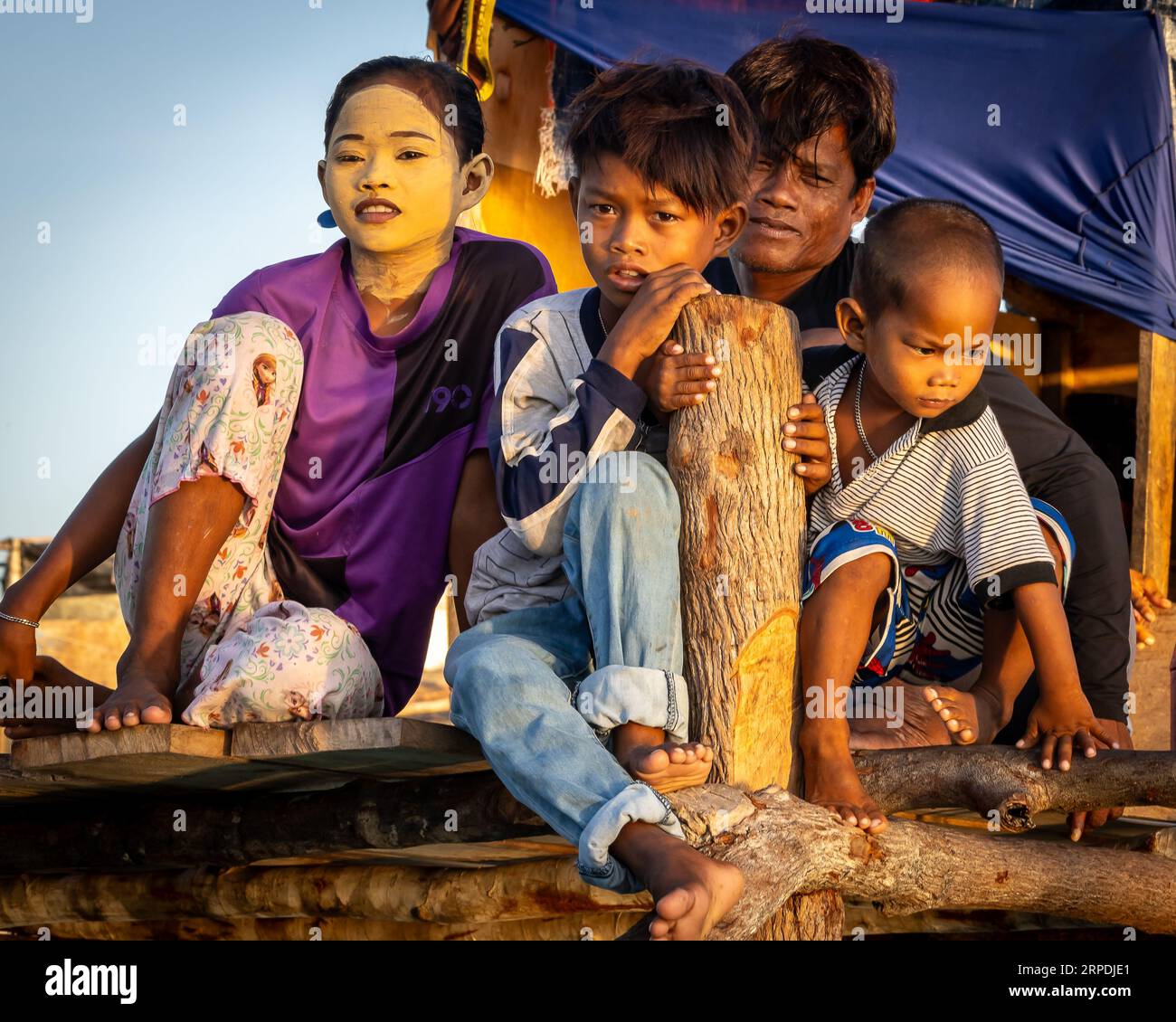 Gypsy’s people at their habitat in Semporna Sabah Stock Photo - Alamy