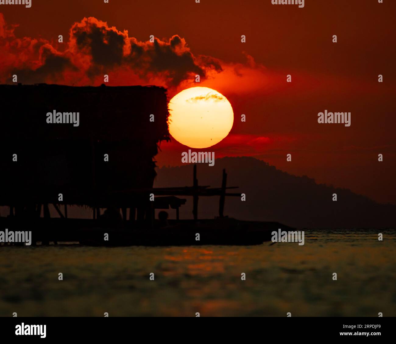 Landscape of Semporna Sabah Stock Photo - Alamy