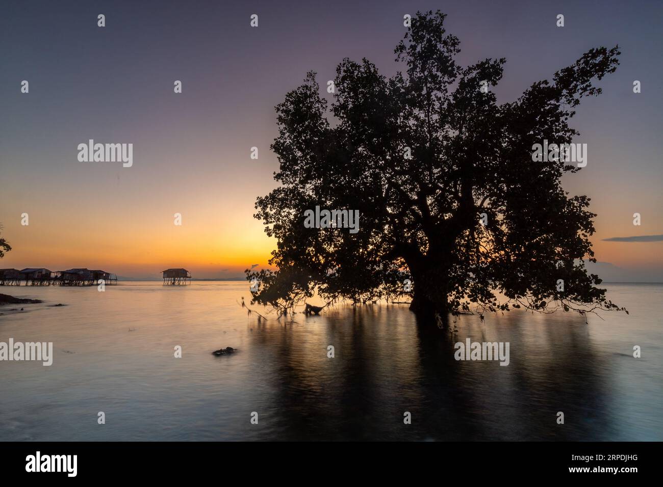 Landscape of Semporna Sabah Stock Photo - Alamy