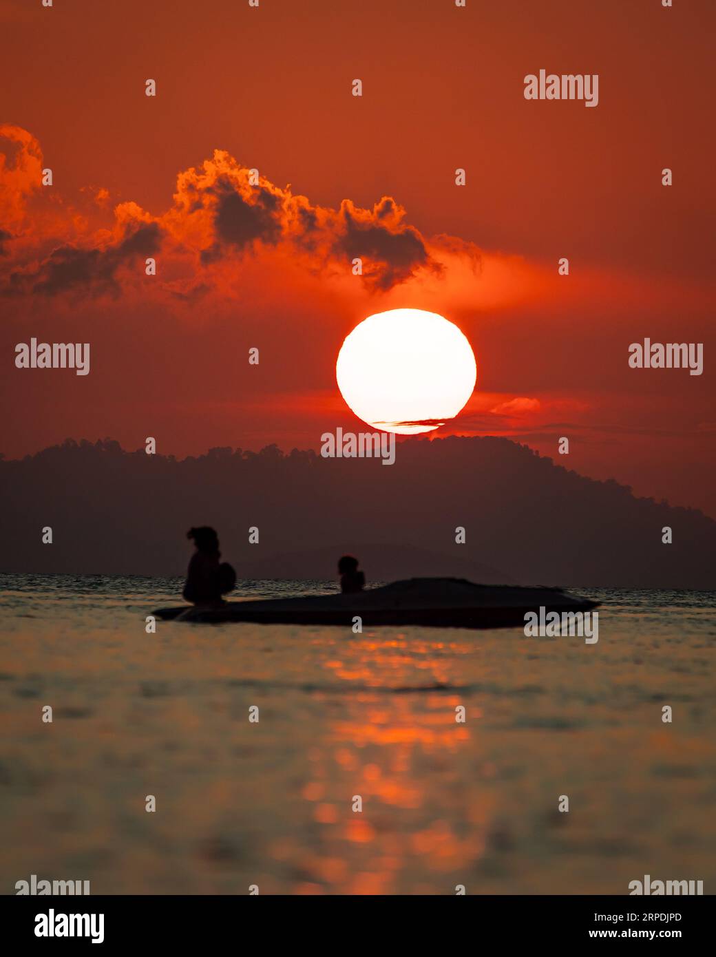 Landscape of Semporna Sabah Stock Photo - Alamy
