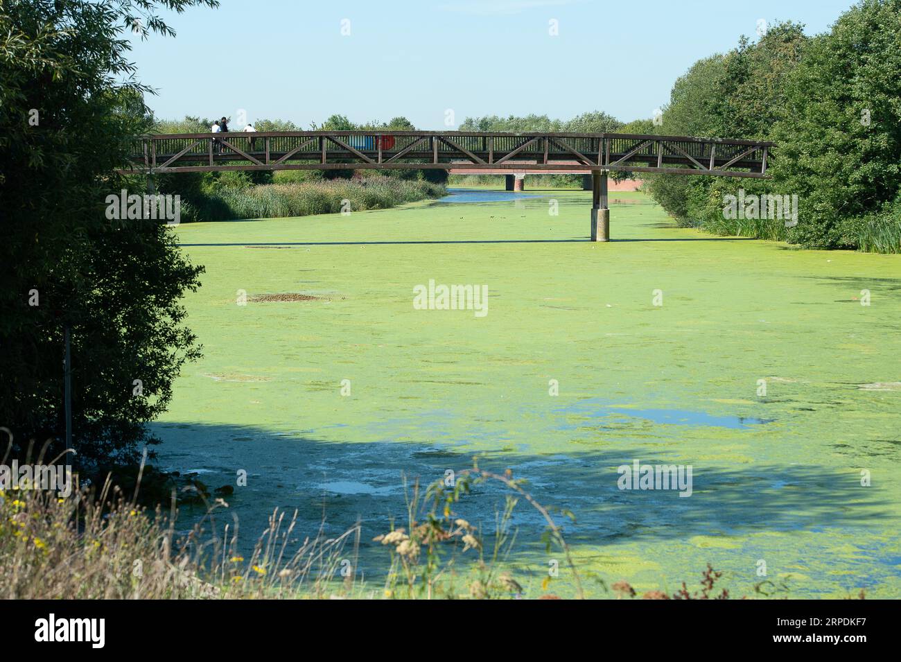 Slough Berkshire Uk 4th September 2023 It Was A Very Hot Day In