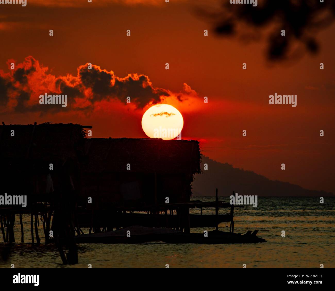Landscape of Semporna Sabah Stock Photo - Alamy