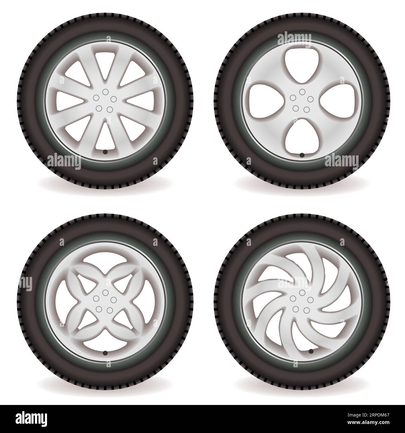 Valve wheels Stock Vector Images - Alamy