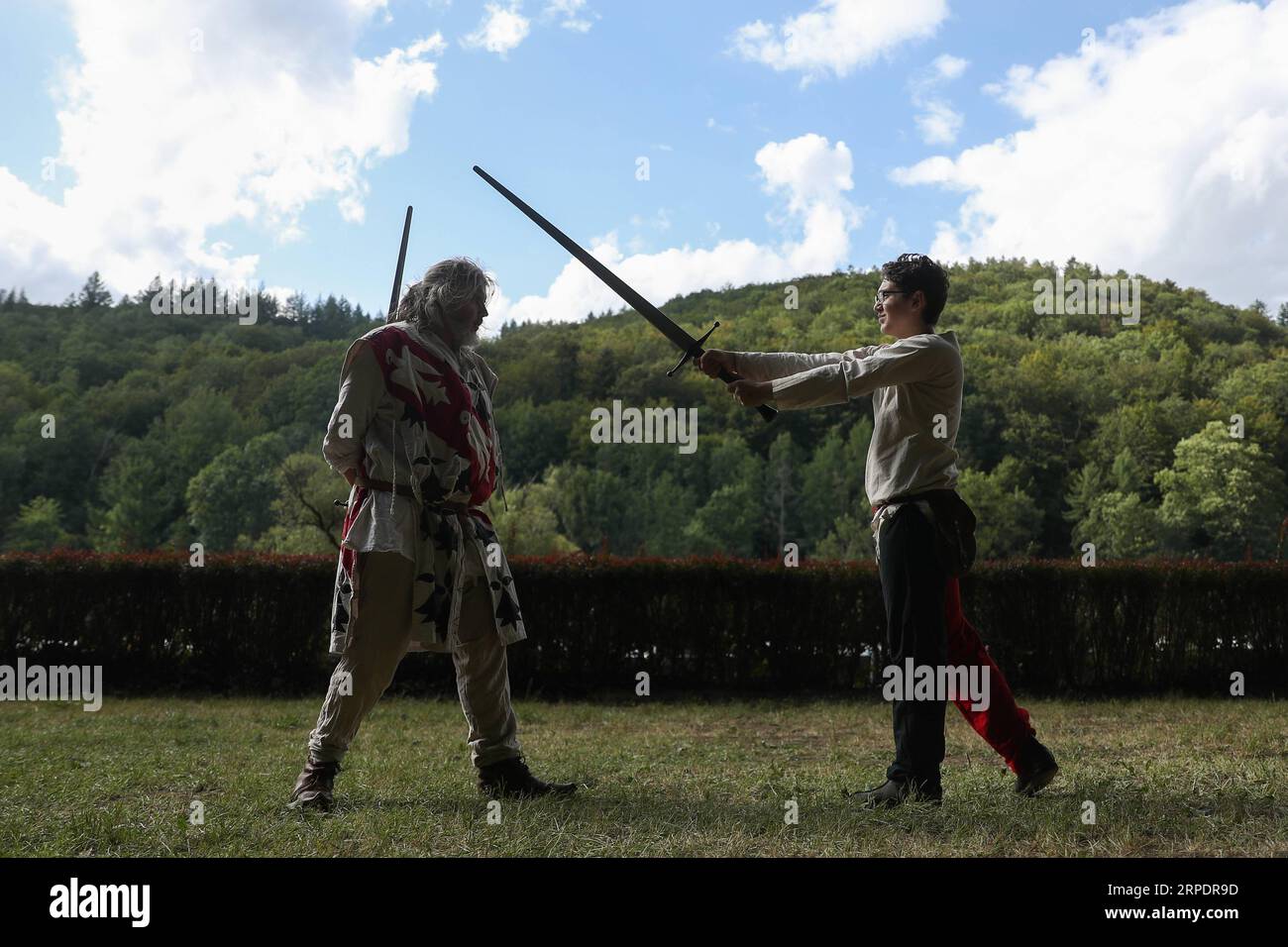 Taking sword hi-res stock photography and images - Alamy