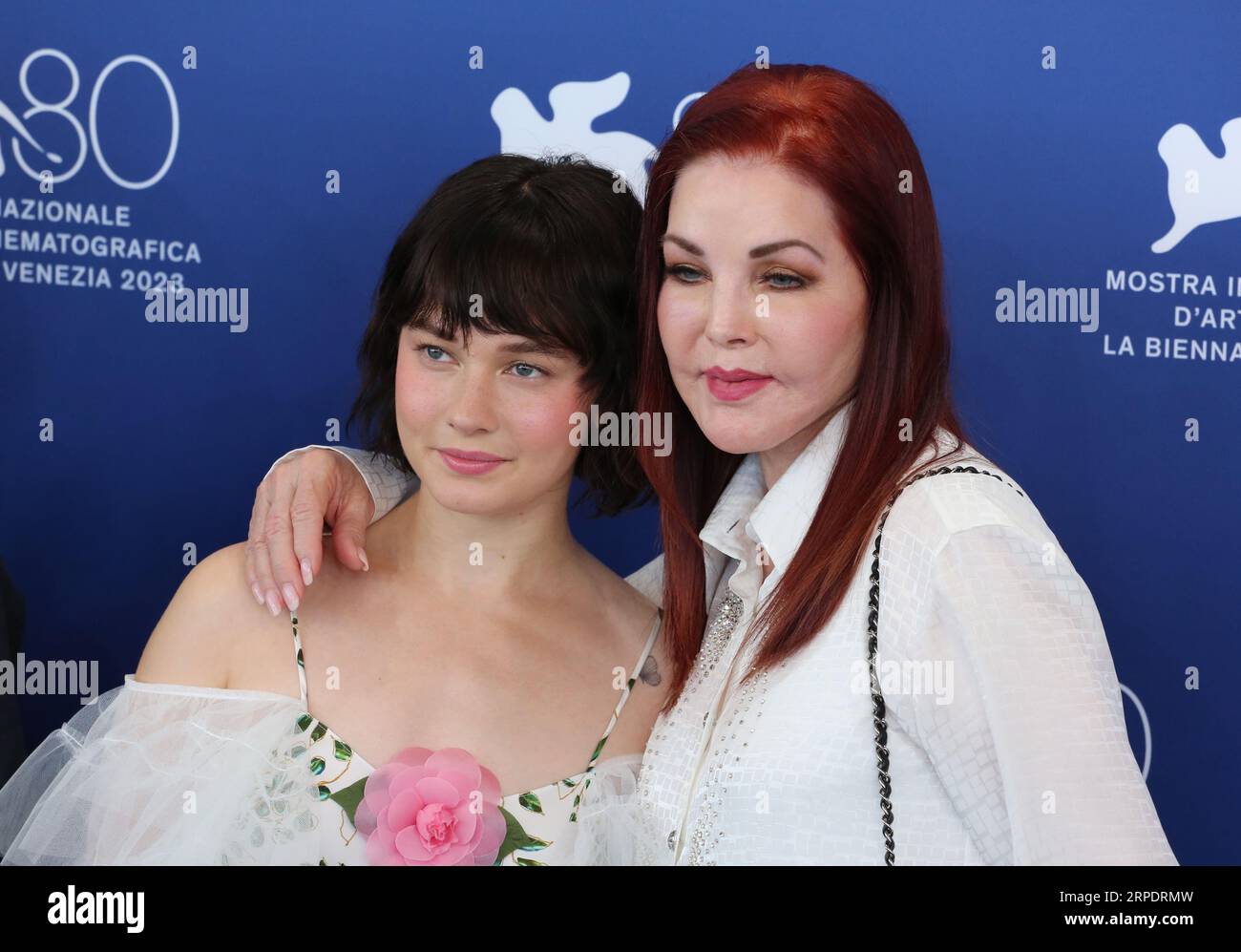 Priscilla movie 2023 cailee spaeny hi-res stock photography and images ...