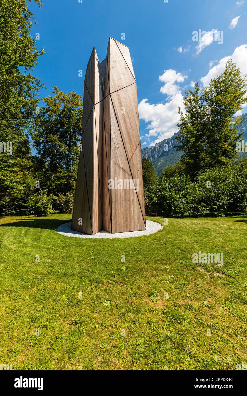 Italy Trentino Val di Sella - Arte Sella - Carlos Marreiros / Fragments ...