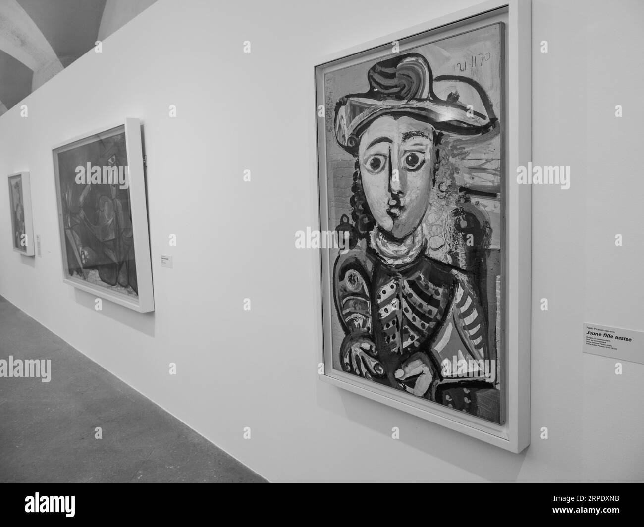 Pablo picasso portrait Black and White Stock Photos & Images - Alamy