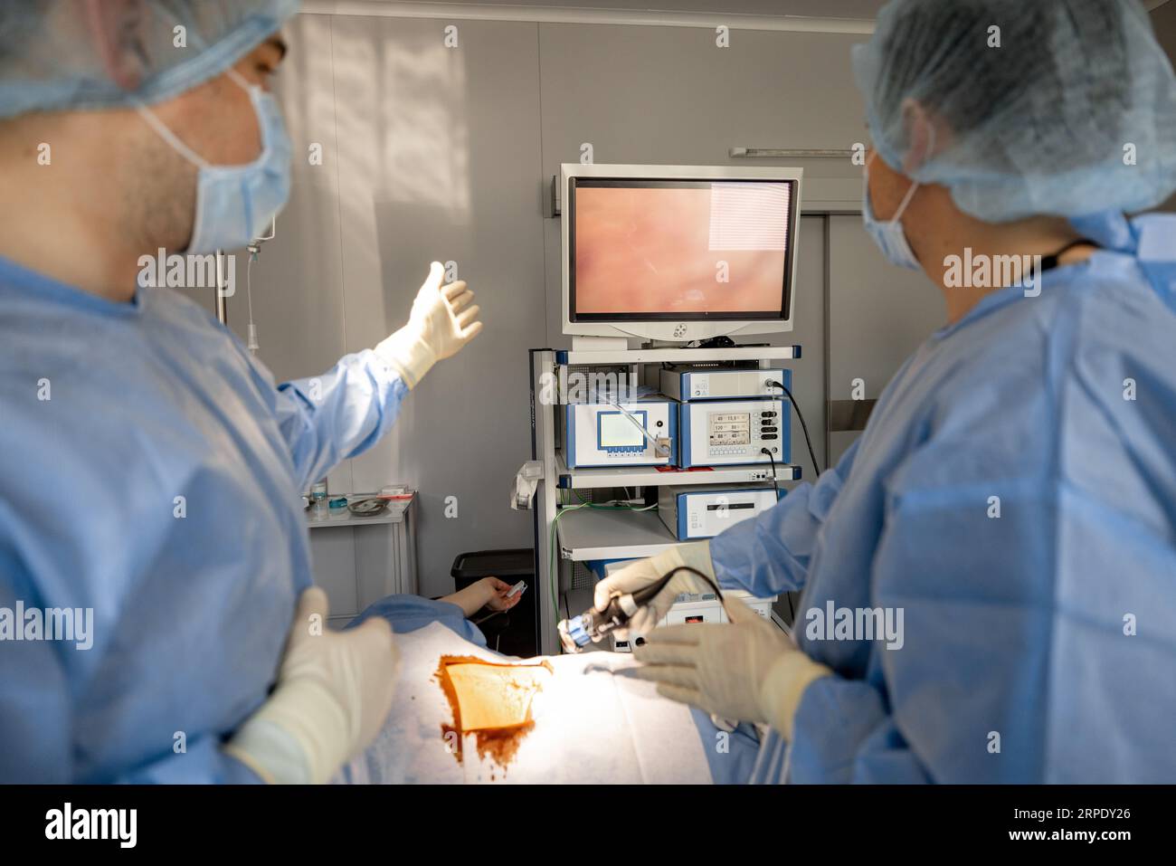 Endoscope monitor hi-res stock photography and images - Alamy
