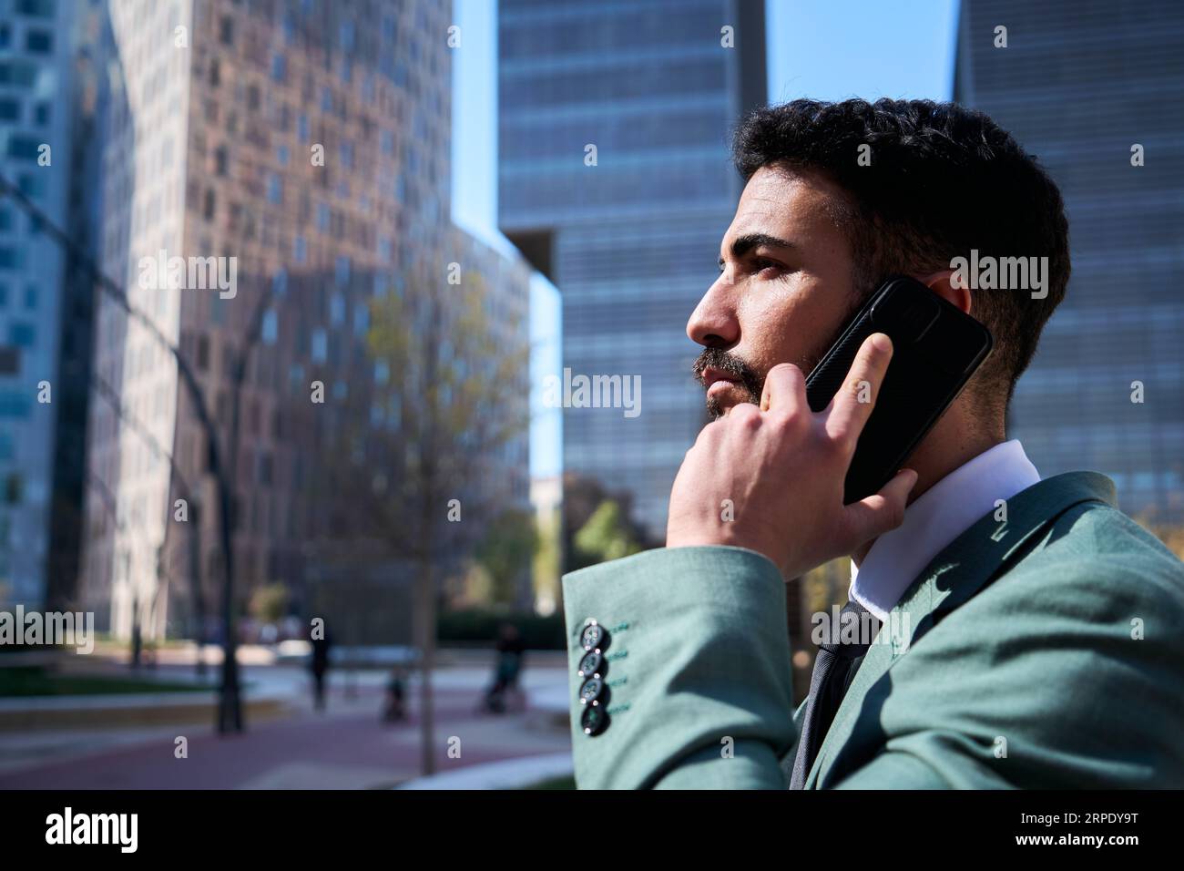 Side view caucasian handsome male hi-res stock photography and images ...