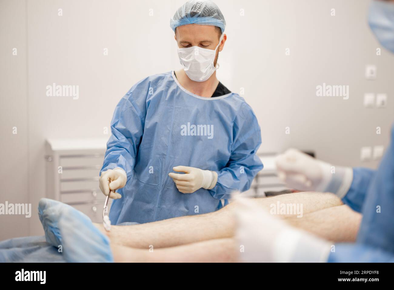 Preparation for surgical operation Stock Photo - Alamy