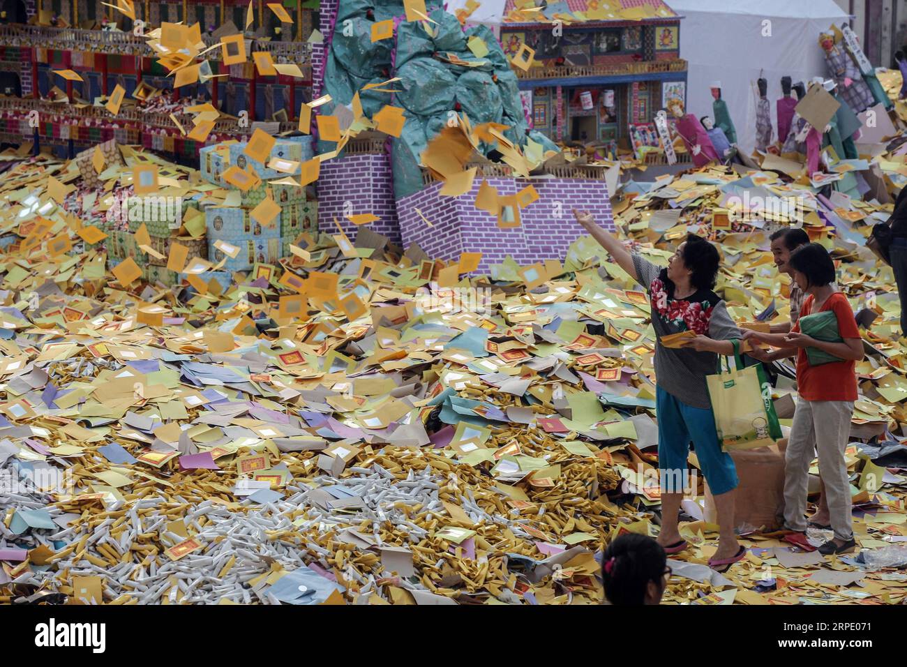 Hungry ghost festival indonesia hi-res stock photography and images - Alamy