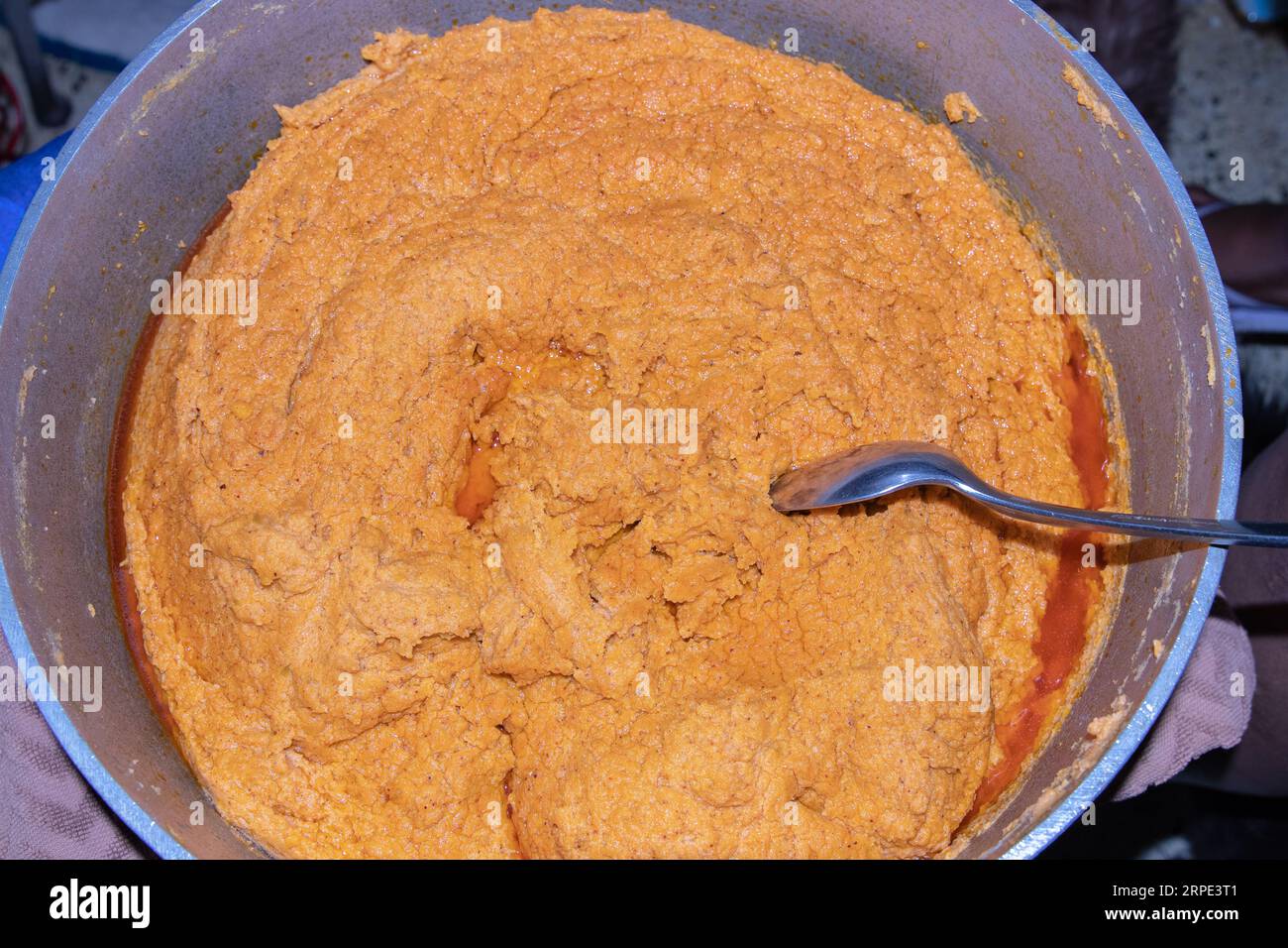 Photography of corn dough mixture that is use to make tamales Stock ...