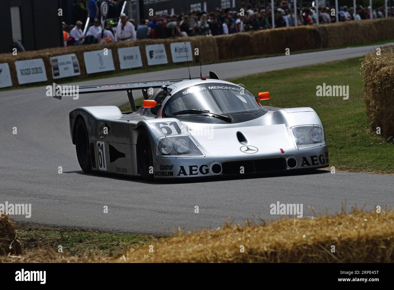 Karl Wendlinger, Elliott Cole, Sauber-Mercedes C9, Le Mans 24 Hours ...