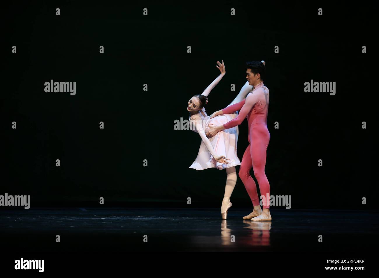 (190818) -- NEW YORK, Aug. 18, 2019 -- Artists perform during the ...