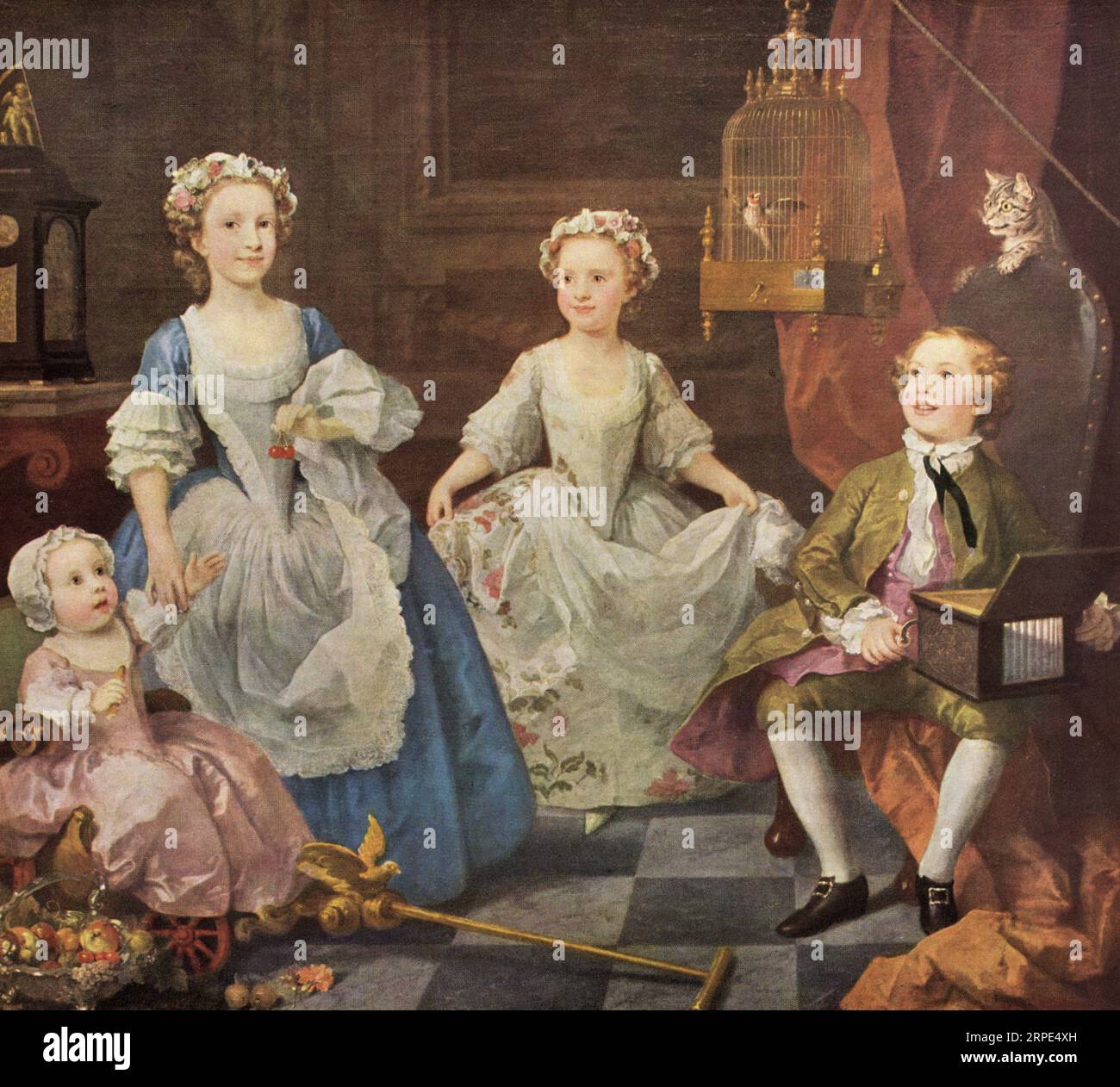 Hogarth the graham children hi-res stock photography and images - Alamy