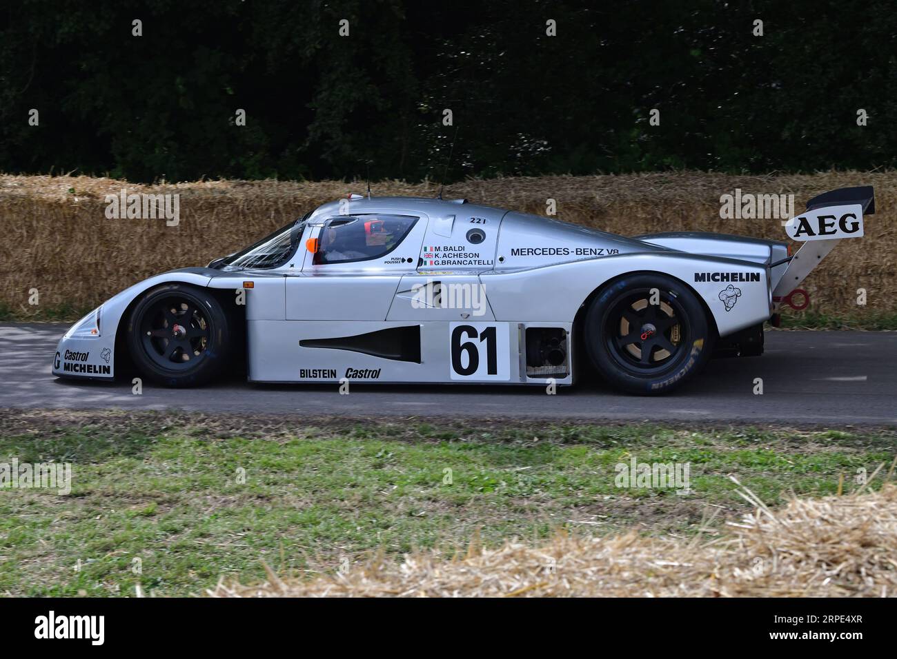 Karl Wendlinger, Elliott Cole, Sauber-Mercedes C9, Le Mans 24 Hours ...