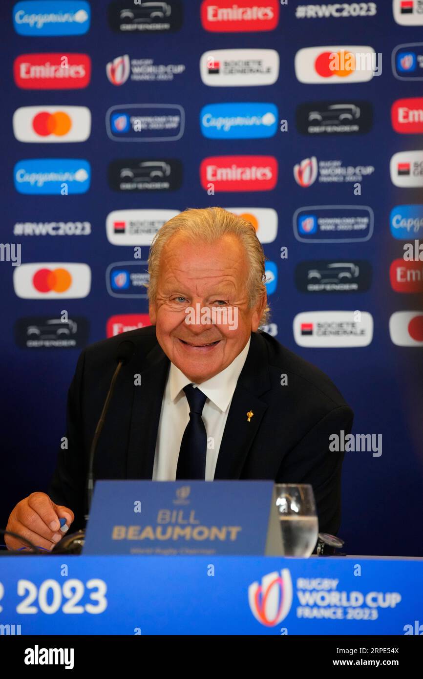 Paris, France. 4th Sep, 2023. PARIS, FRANCE - SEPTEMBER 4: BILL ...