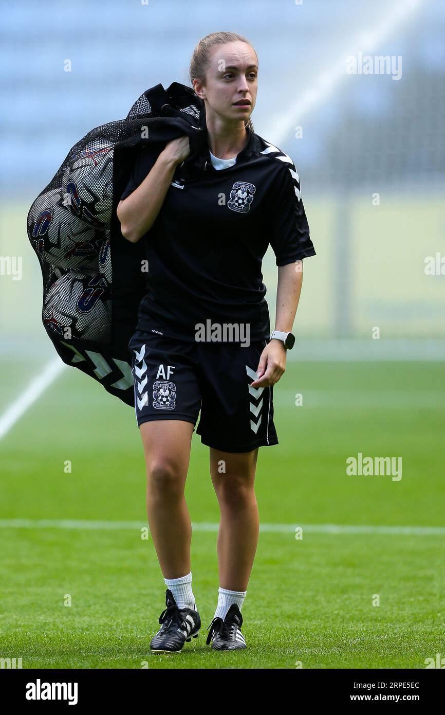 Coventry City's Abbie Forman ahead of the Sky Bet Championship match at ...
