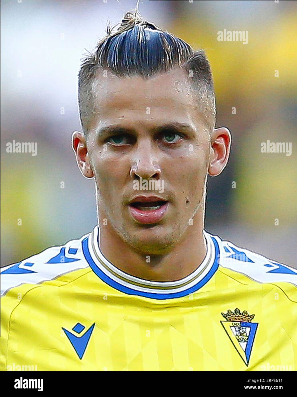 Ivan Alejo of Cadiz during the La Liga match between Cadiz CF and ...