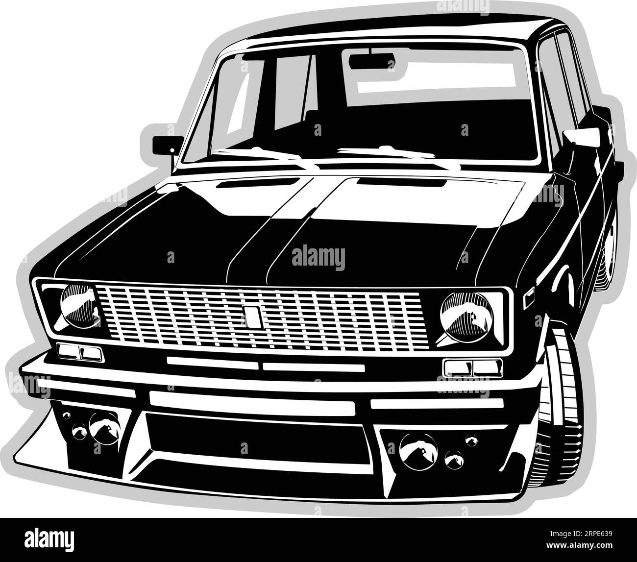 Custom roadster Stock Vector Images - Alamy