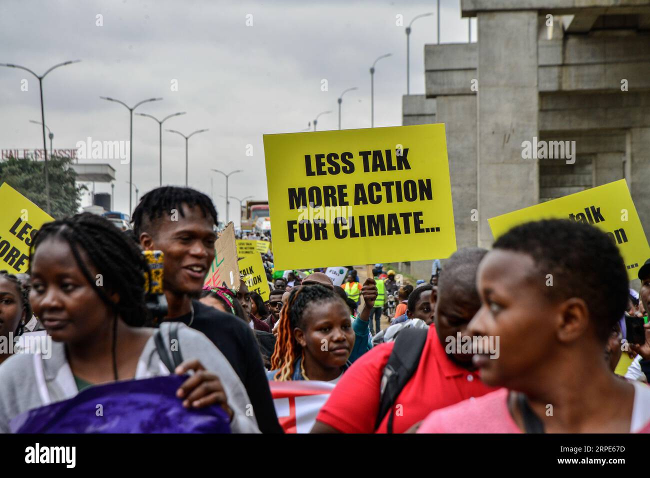 Nairobi, Kenya. 04th Sep, 2023. Africa climate activists take to the ...
