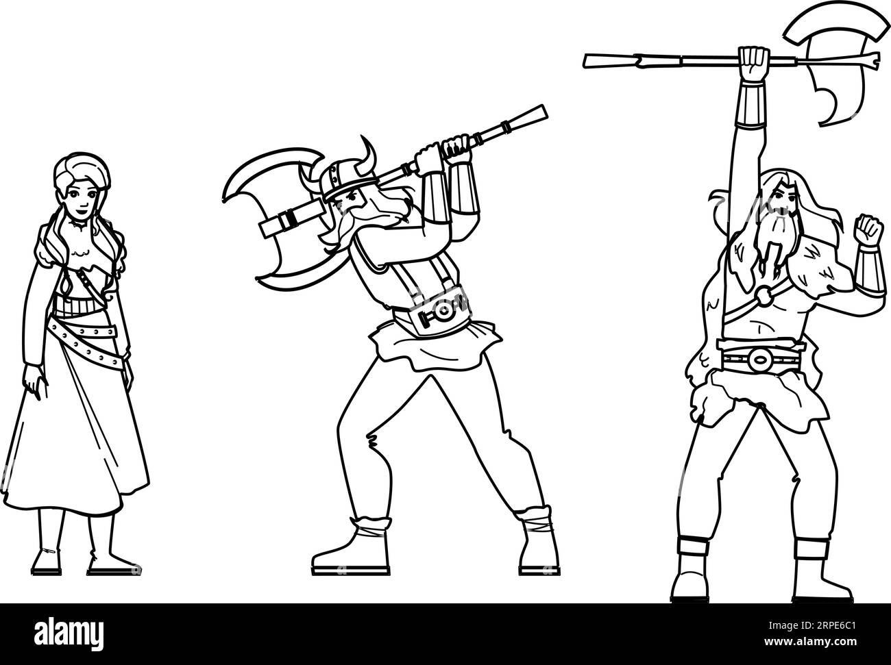 viking warrior vector Stock Vector Image & Art - Alamy