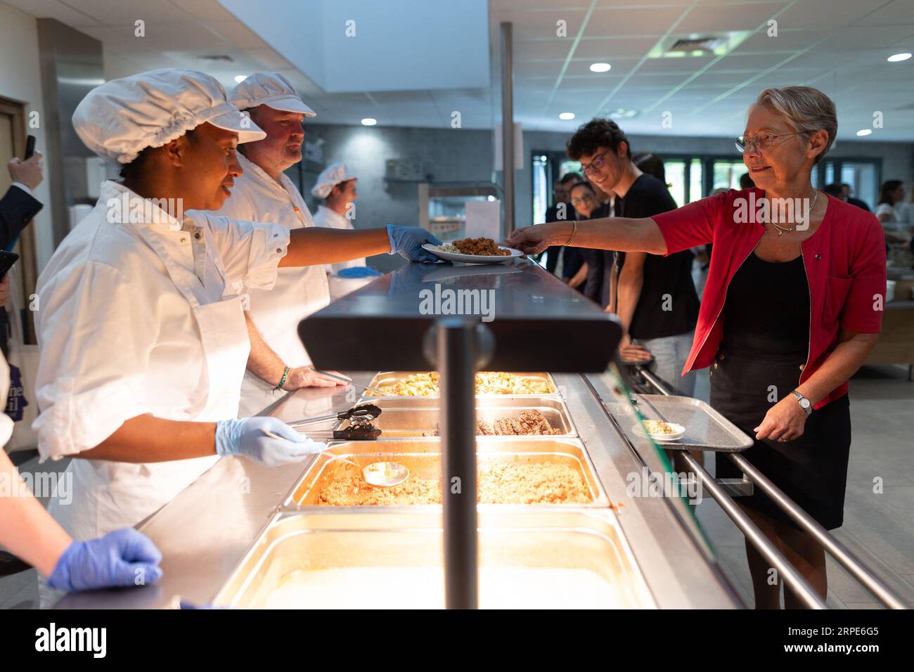 French school canteen hi-res stock photography and images - Alamy