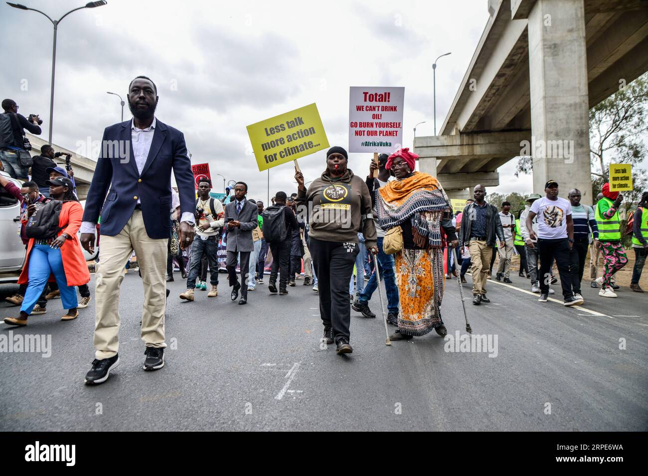 Nairobi, Kenya. 04th Sep, 2023. Africa climate activists take to the ...