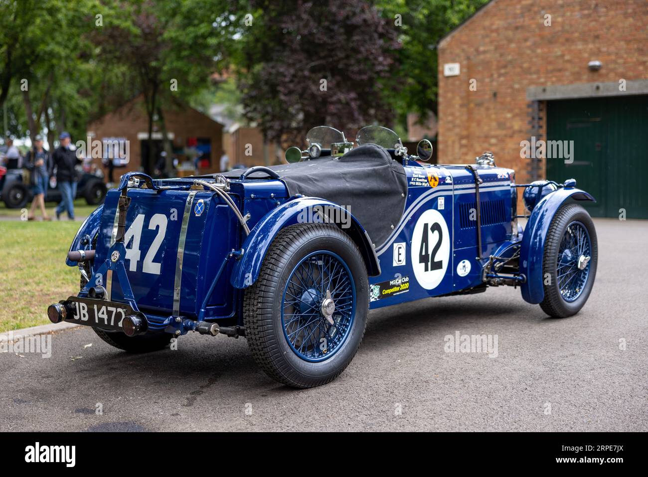 1933 MG K3 Magnette, on display at the Bicester Flywheel held at the ...