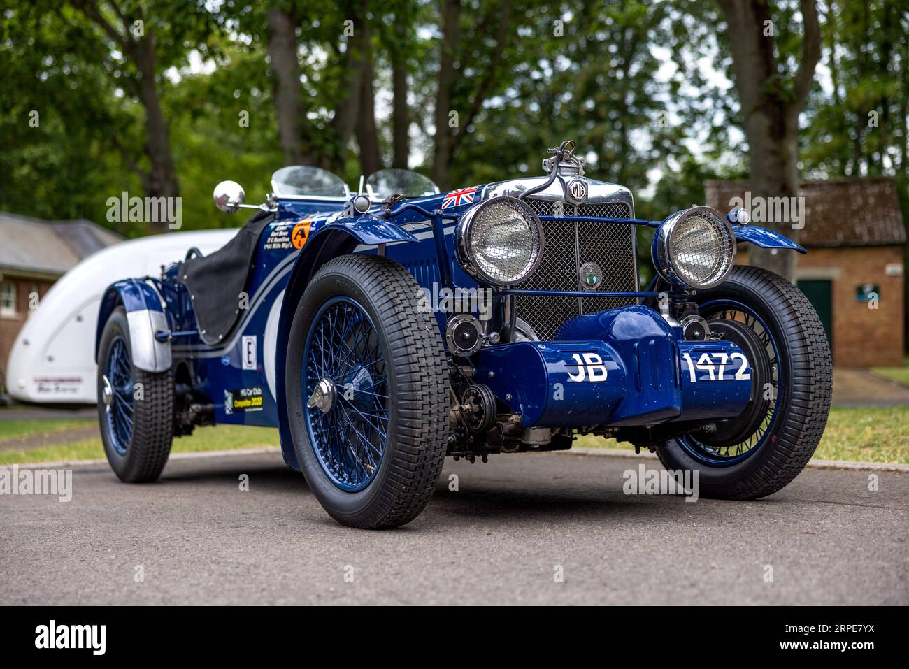 1933 MG K3 Magnette, on display at the Bicester Flywheel held at the ...