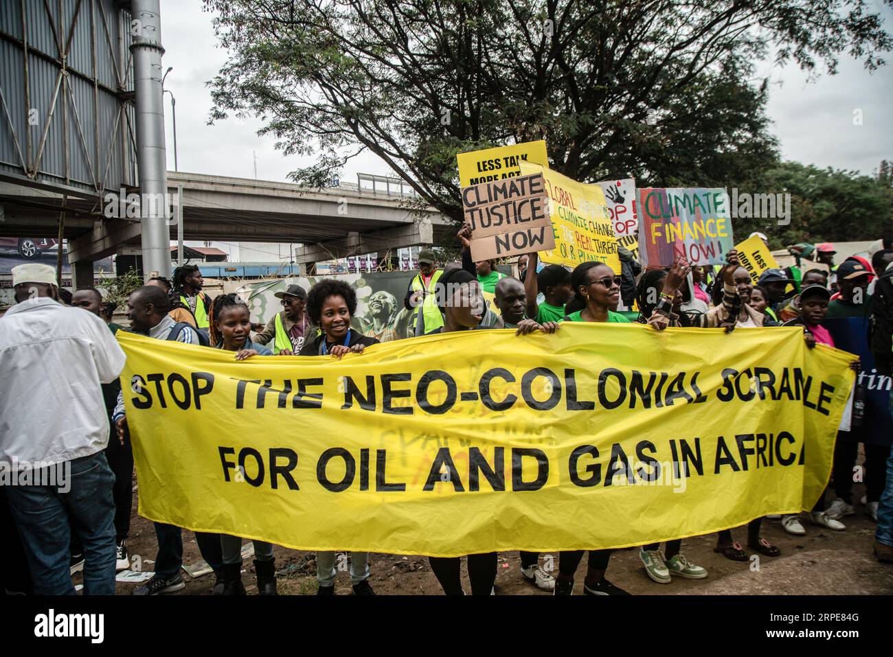Nairobi, Kenya. 04th Sep, 2023. Africa climate activists take to the ...