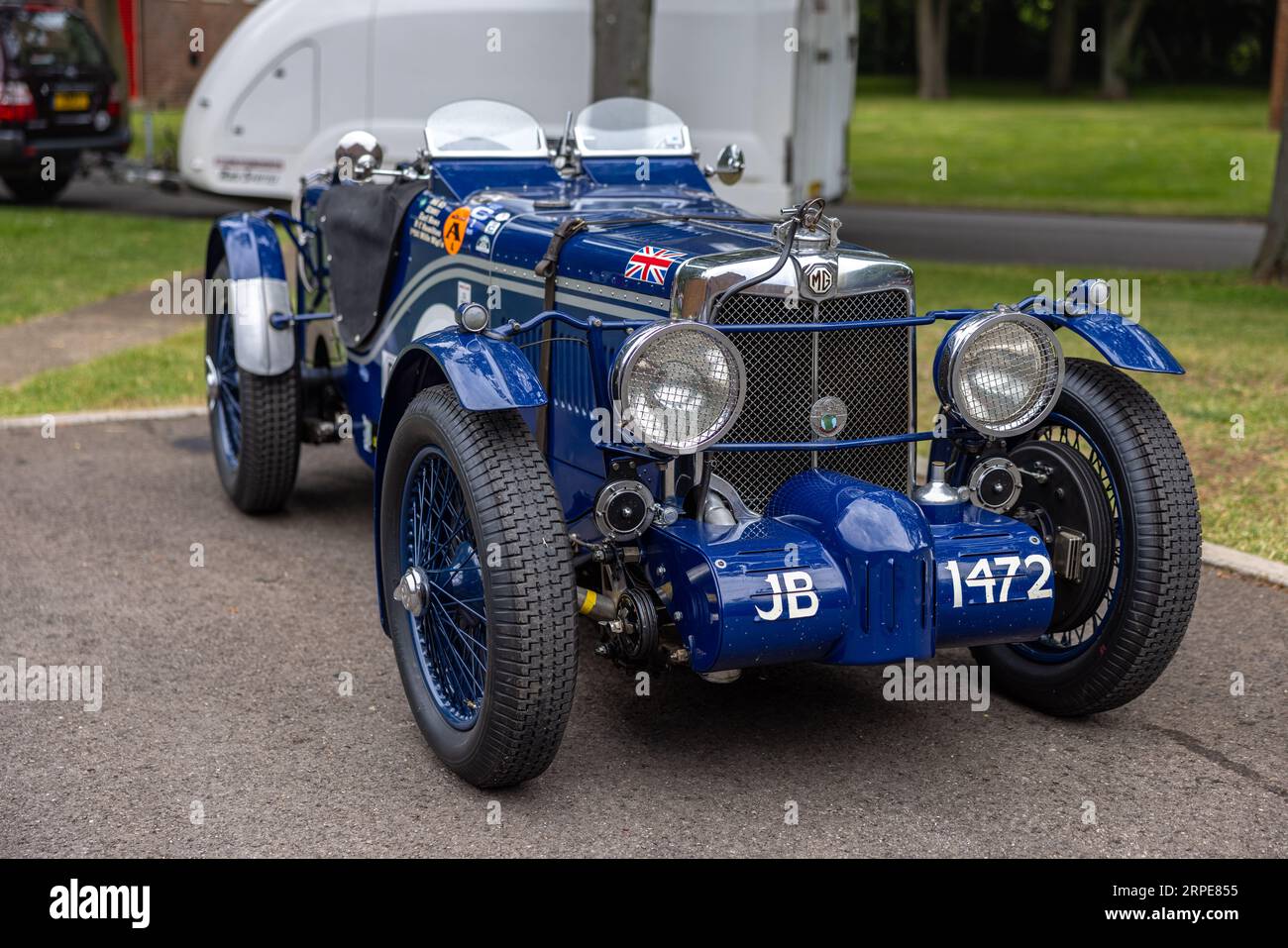 1933 MG K3 Magnette, on display at the Bicester Flywheel held at the ...