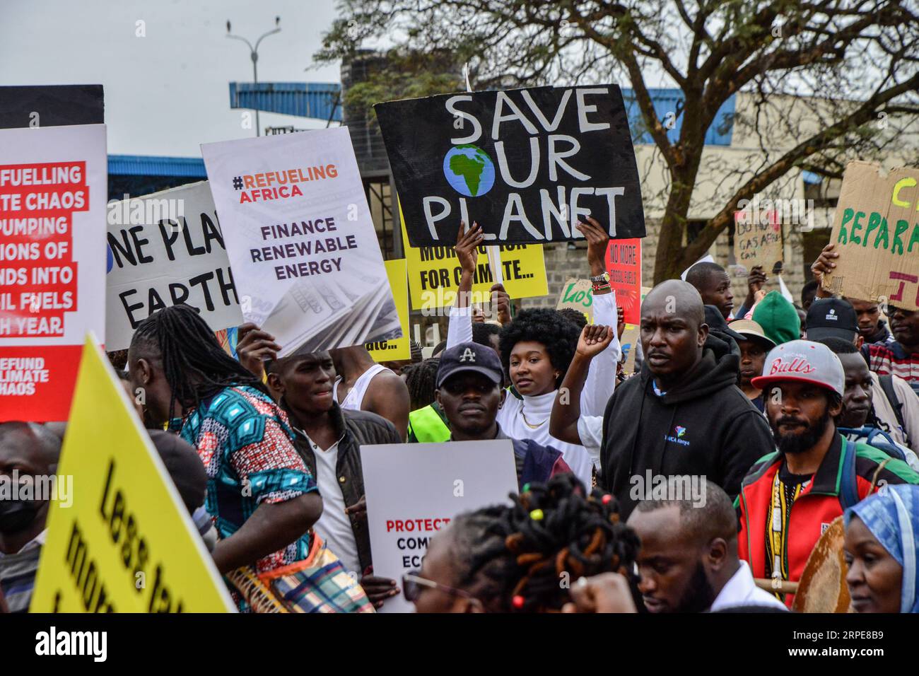 Nairobi, Kenya. 04th Sep, 2023. Africa climate activists take to the ...