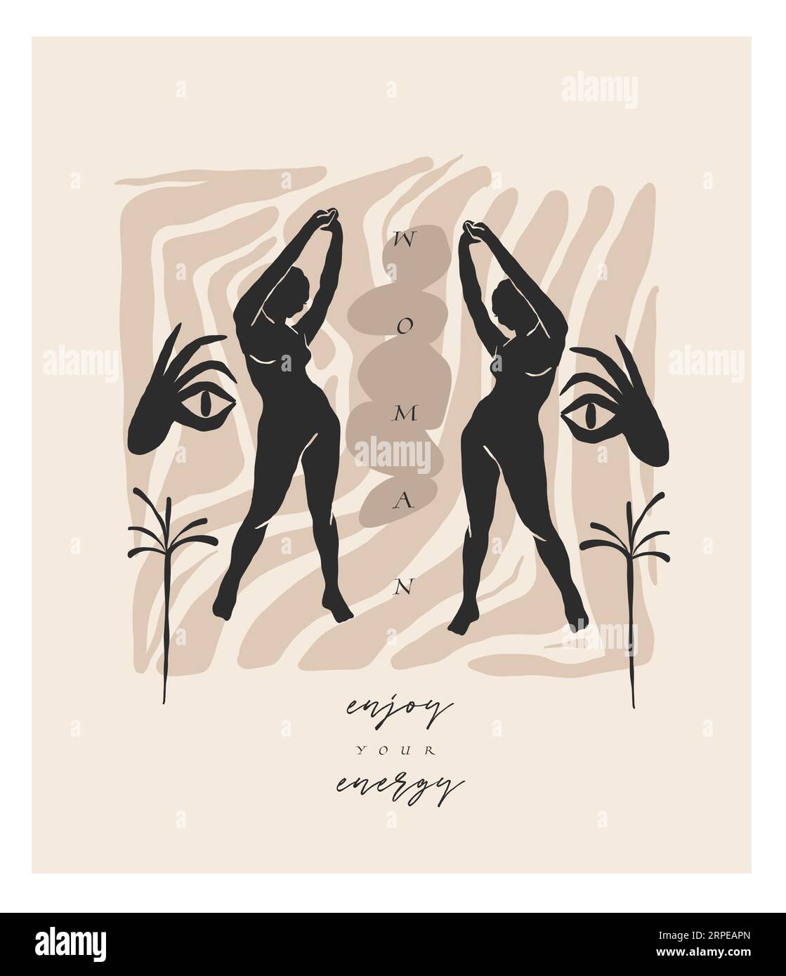 Hand drawn vector abstract graphic line art ,contemporary collection ...