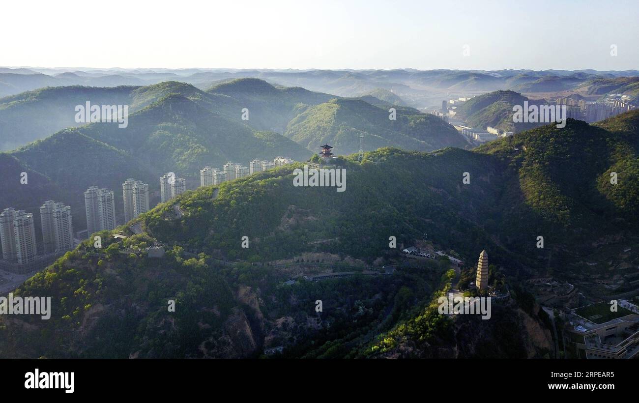 (190823) -- BEIJING, Aug. 23, 2019 -- Aerial photo taken on May 11 ...