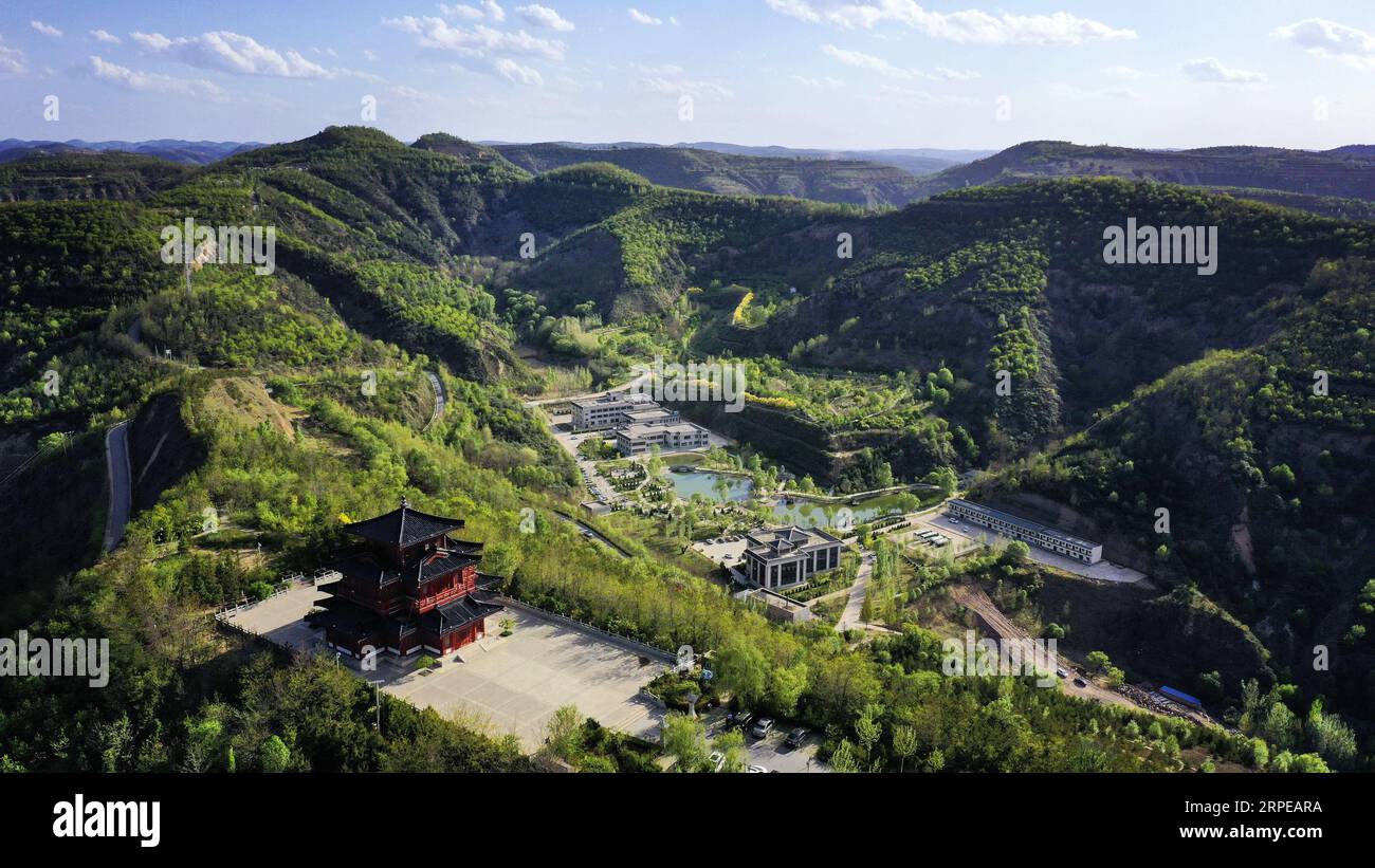 (190823) -- BEIJING, Aug. 23, 2019 -- Aerial photo taken on May 11 ...