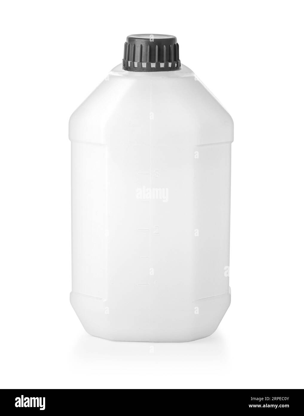 Plastic canister on a white background with clipping path Stock Photo ...