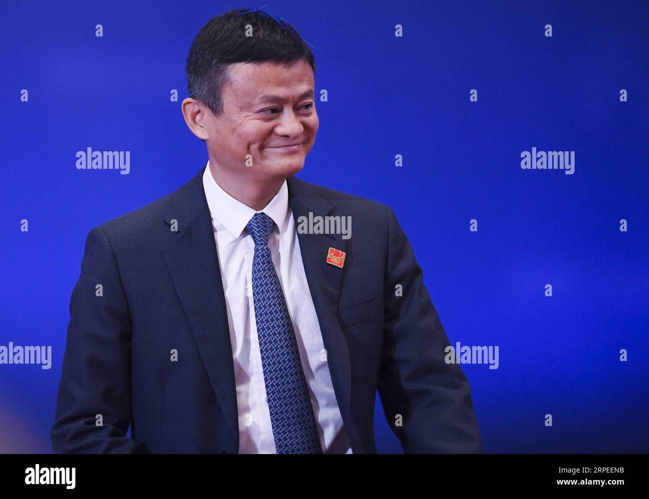 (190827) -- BEIJING, Aug. 27, 2019 -- Jack Ma, Co-Chairman of United ...