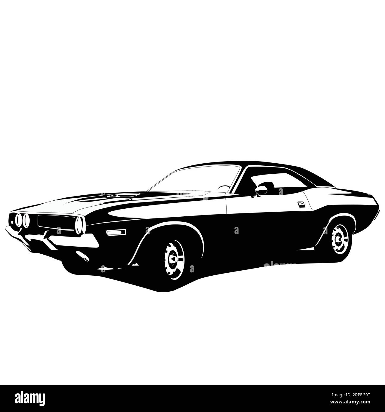 Racing car profile Stock Vector Images - Alamy