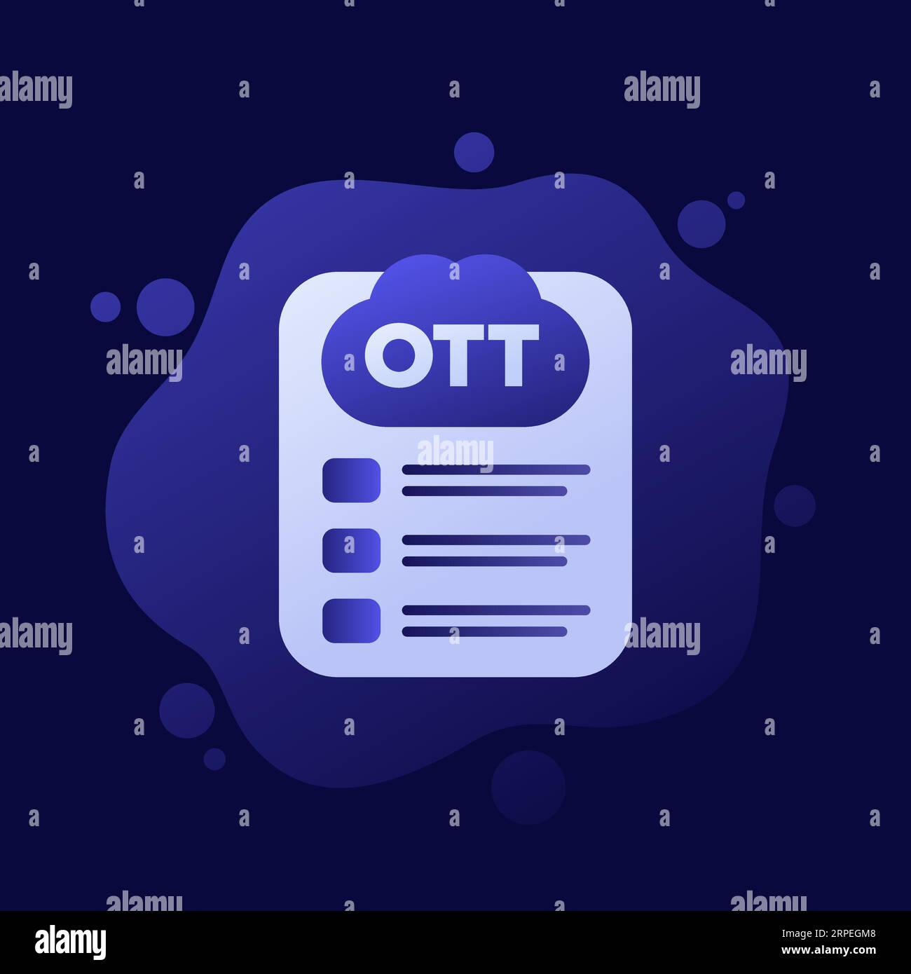 Ott content Stock Vector Images - Alamy