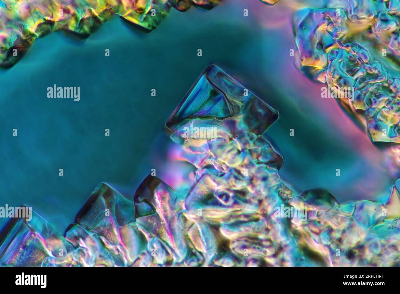 Sugar crystals under microscope hi-res stock photography and images - Alamy