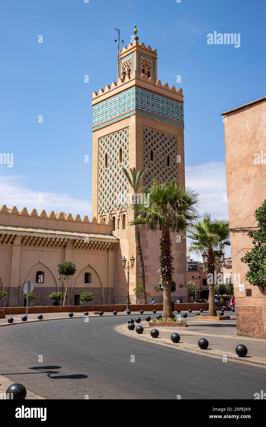 Morocco - Marrakech - UNESCO World Heritage - Minaret of the Saadian ...
